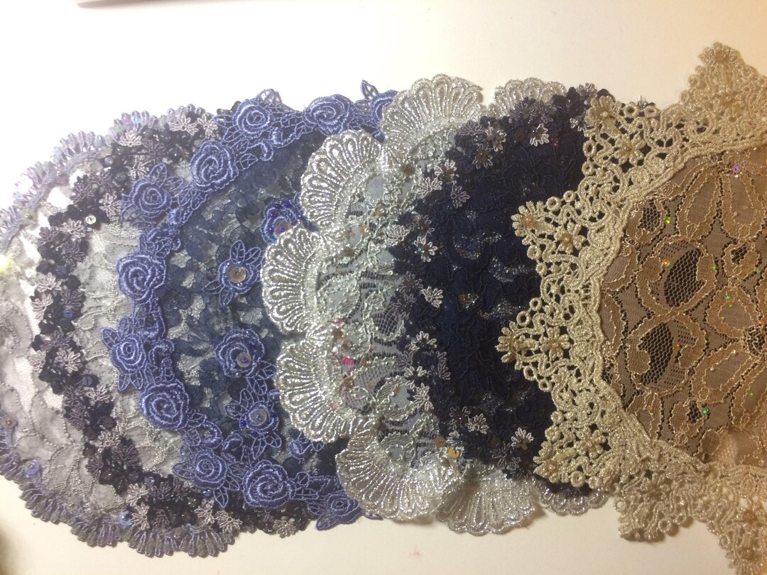 Round Beaded Lace Doilies With Pin. - Etsy