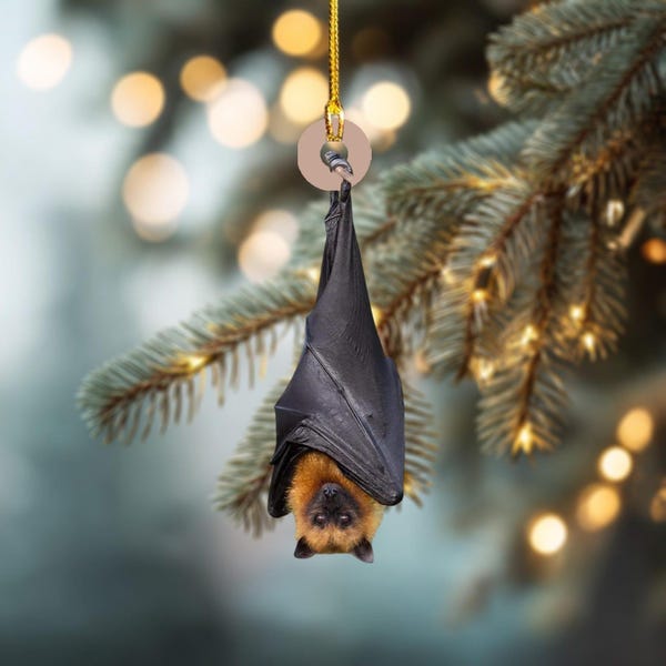 Bat Ornaments - Etsy
