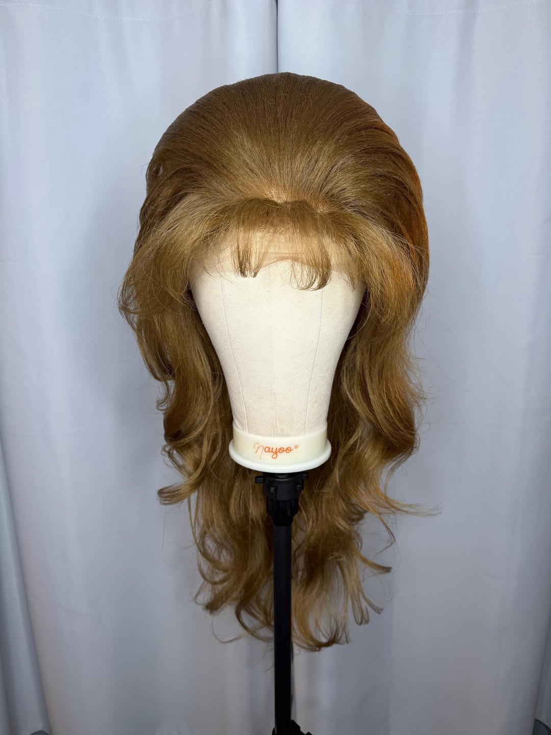 Big Teased Dirty Blonde Wig- Bangs / Pamela / Fembot / Country Hair ...