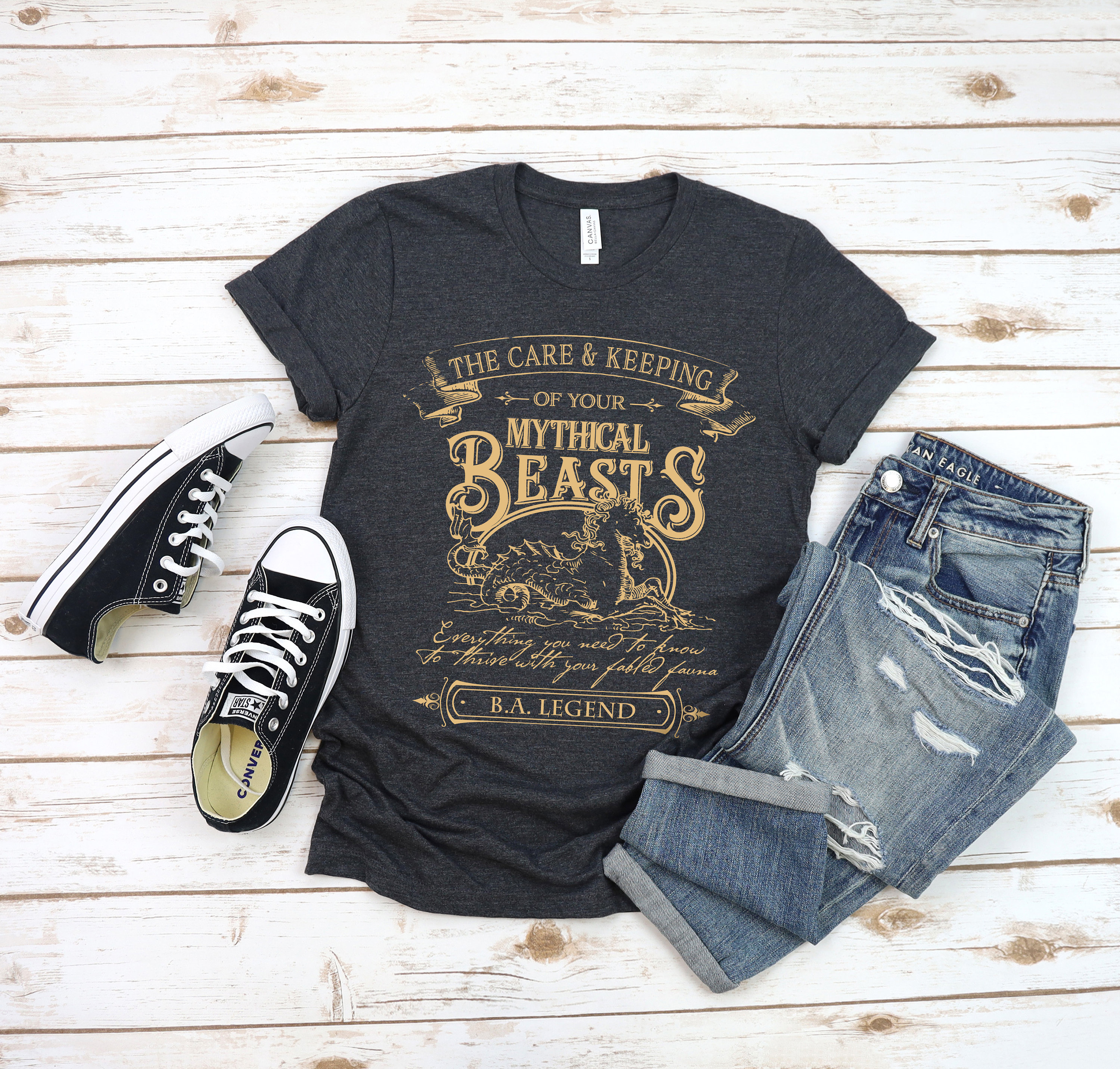 Mythical Shirt Greek Mythology Bookish Shirt Fantastic Beasts Inspired ...