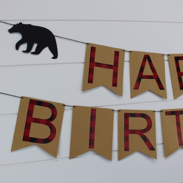 Plaid Birthday - Etsy