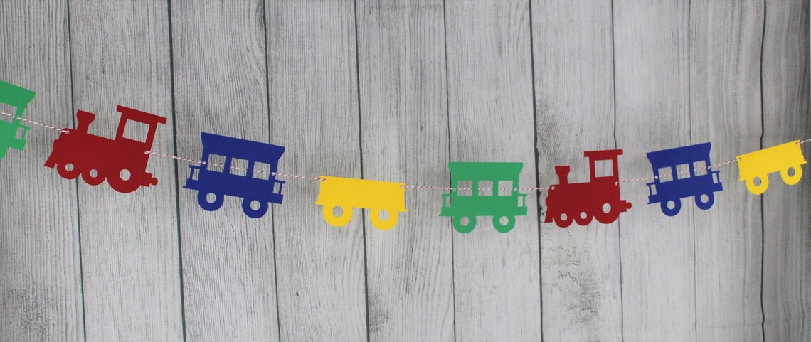 Train Confetti Birthday Party Railroad Party Theme Steam - Etsy