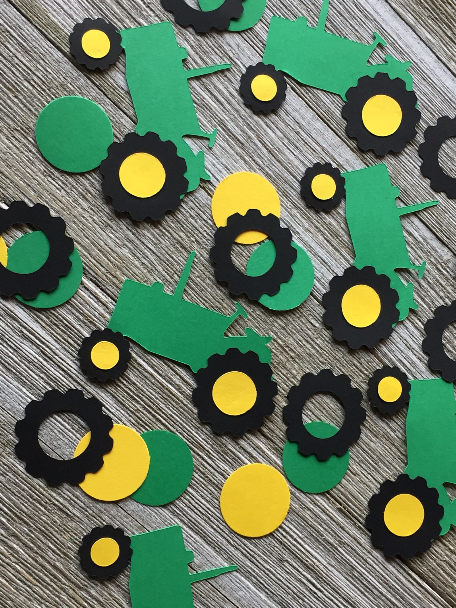 Tractor Confetti Farm Theme Party Tractor Theme Party | Etsy