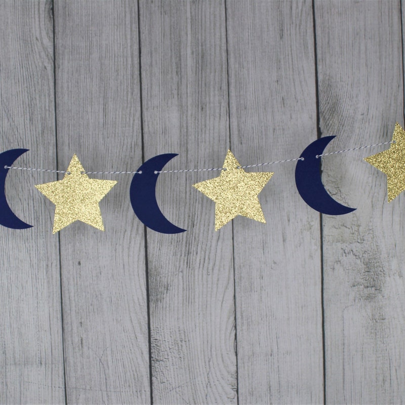 Celestial Moon Garland - Etsy