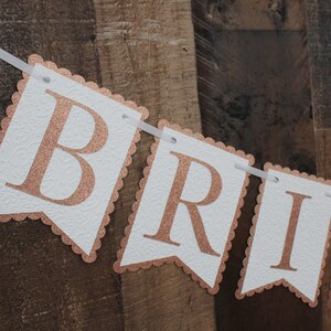 Bride to Be Banner - Bridal Shower Lace Banner - Choose Your Glitter ...