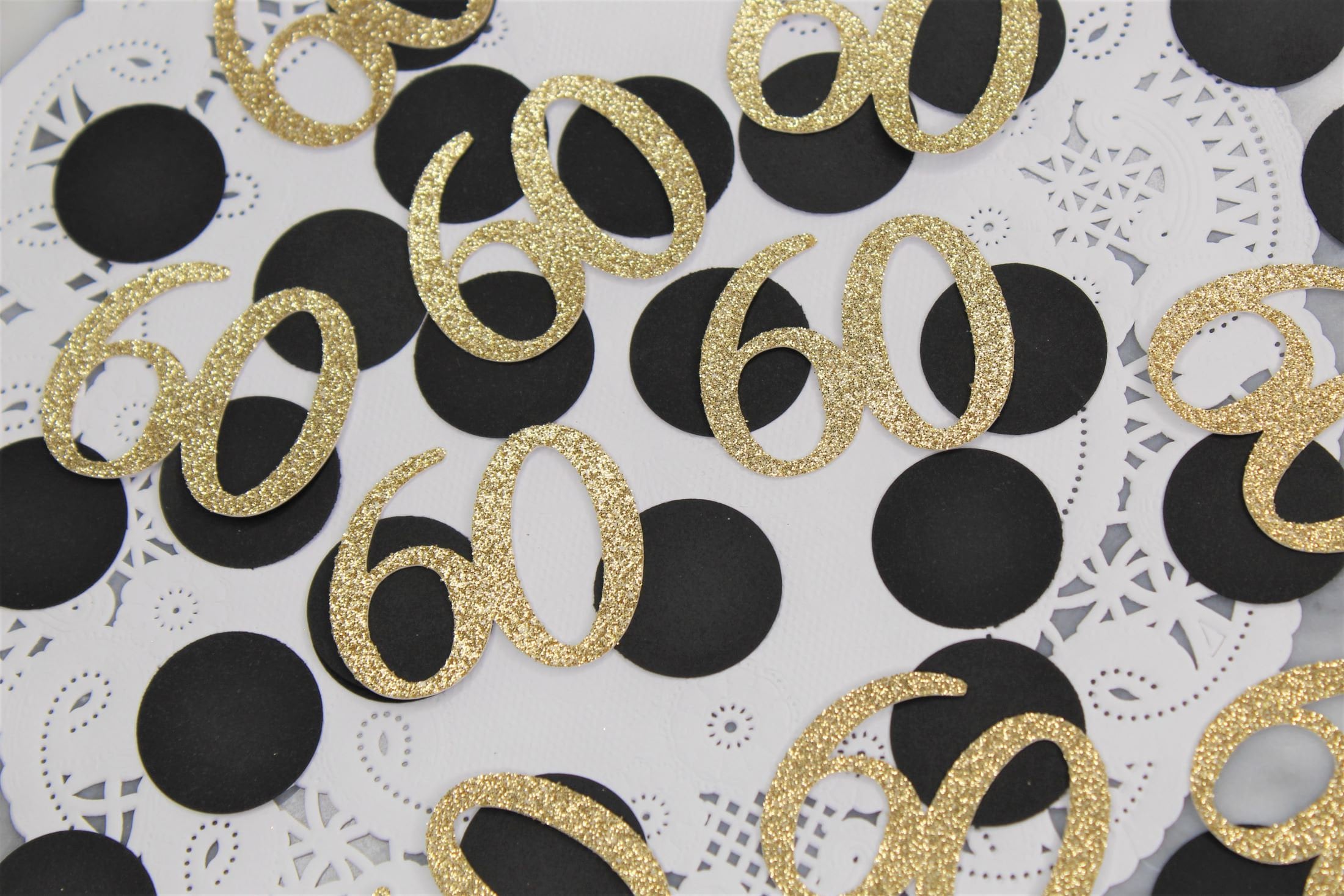 60th Birthday Confetti - Sixty Confetti - 60 Party Decorations - Choose ...