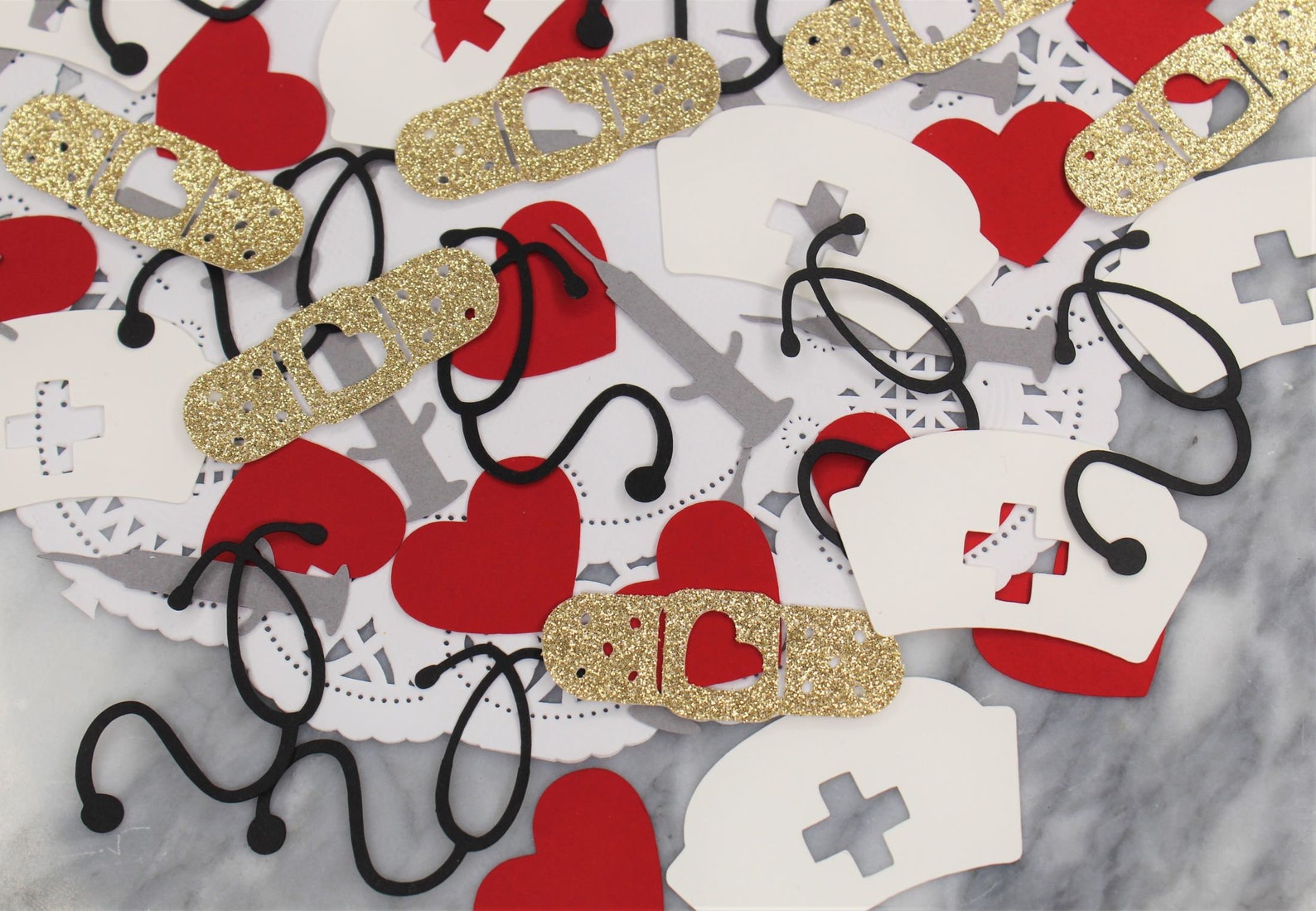 Nurse Confetti - Nursing Graduation Party Decor - RN Confetti - Medical ...
