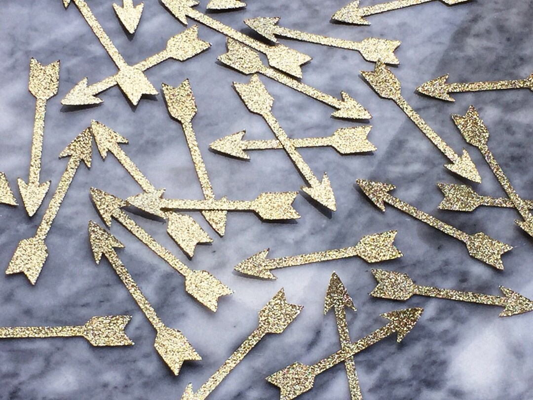 Gold Arrow Confetti - Tribal Confetti - Boho Theme - Wild One Party ...