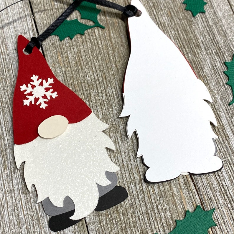 Gnome Gift Tags Holiday Gnome Tags Nordic Christmas Tags - Etsy