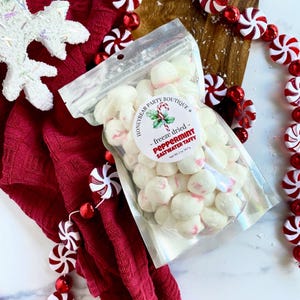 Freeze Dried PEPPERMINT Salt Water Taffy - FREE SHIPPING - Freeze Dried ...