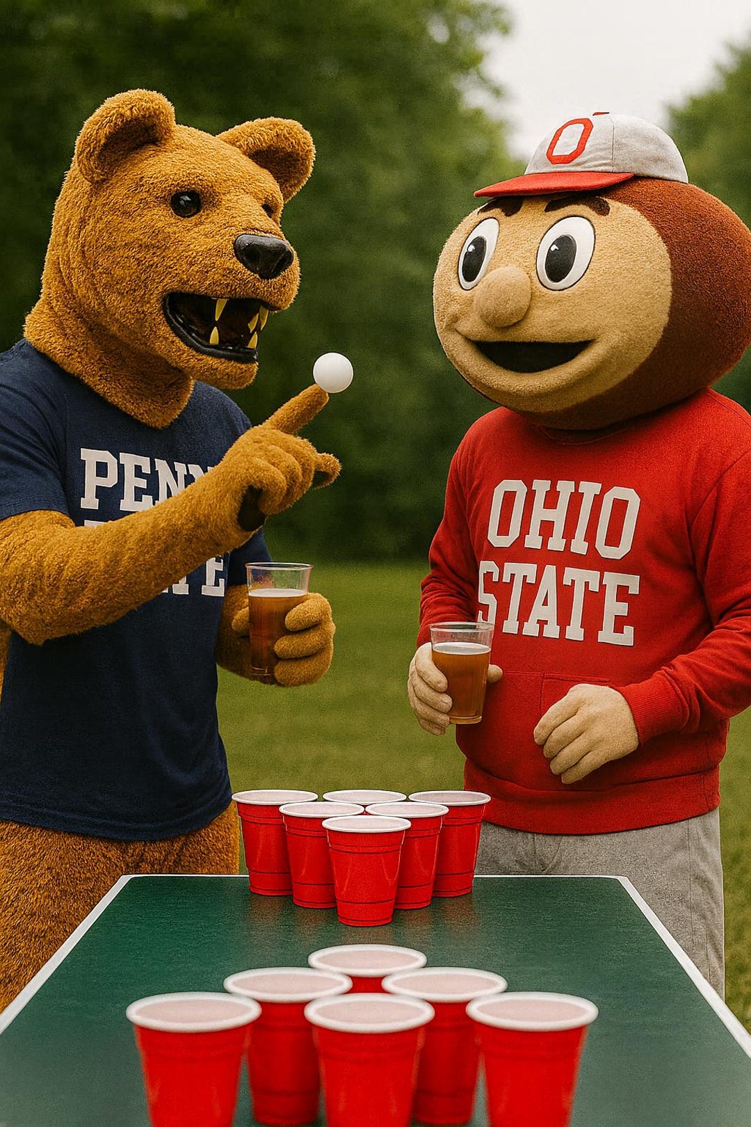 Penn State Tailgating | Nittany Lion Vs Buckeyes | Collegiate Decor - Etsy