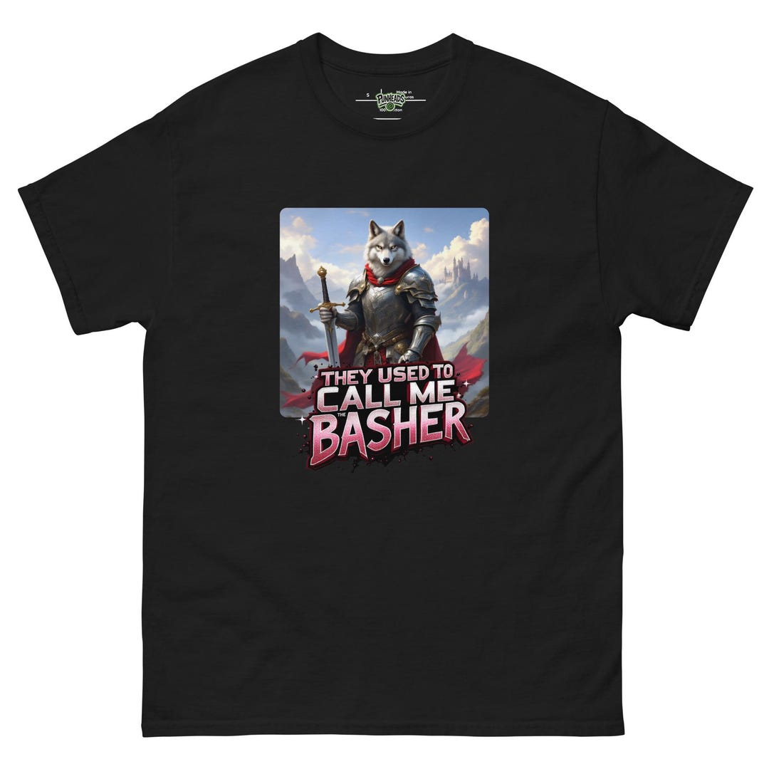 The Basher Meme T-shirt | Funny Viral Quote, Unisex Fit - Etsy