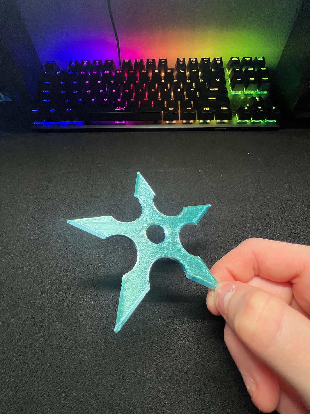 Ninja Star 3D Printed Mystery Color. Ninja Star. Fun 3D Print. - Etsy