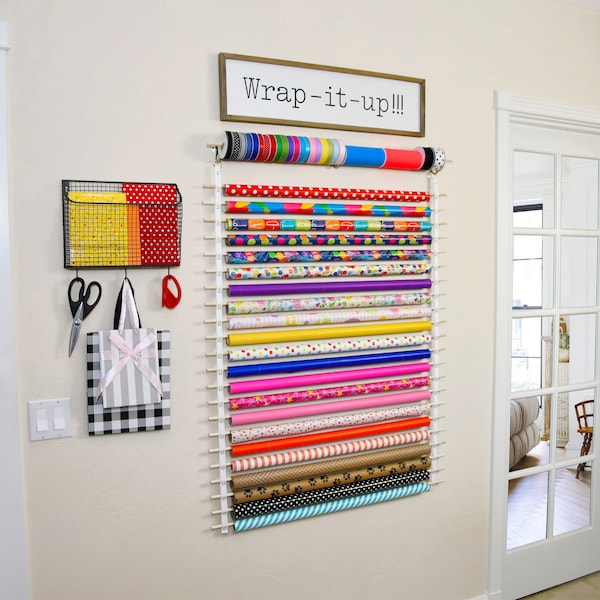 Wrapping Paper Station - Etsy