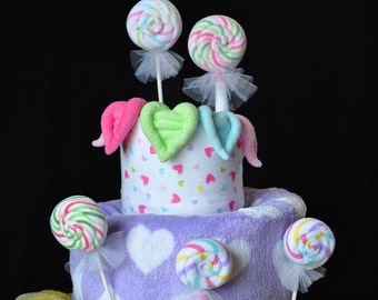 Papercraft Paper, Party & Kids How to Video and PDF for Diaper Cakes ...