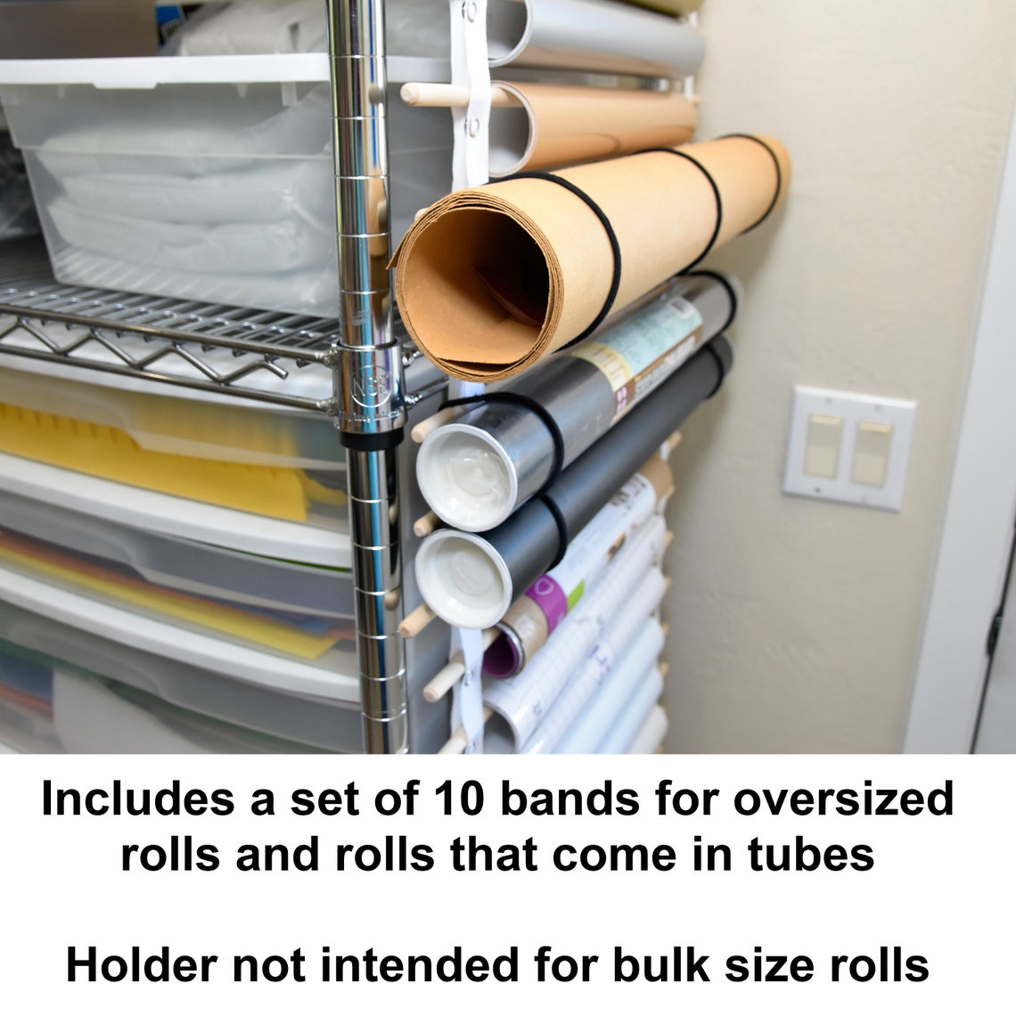 Vinyl Roll Holder 25 Rolls Vinyl Roll Storage Vinyl Roll | Etsy