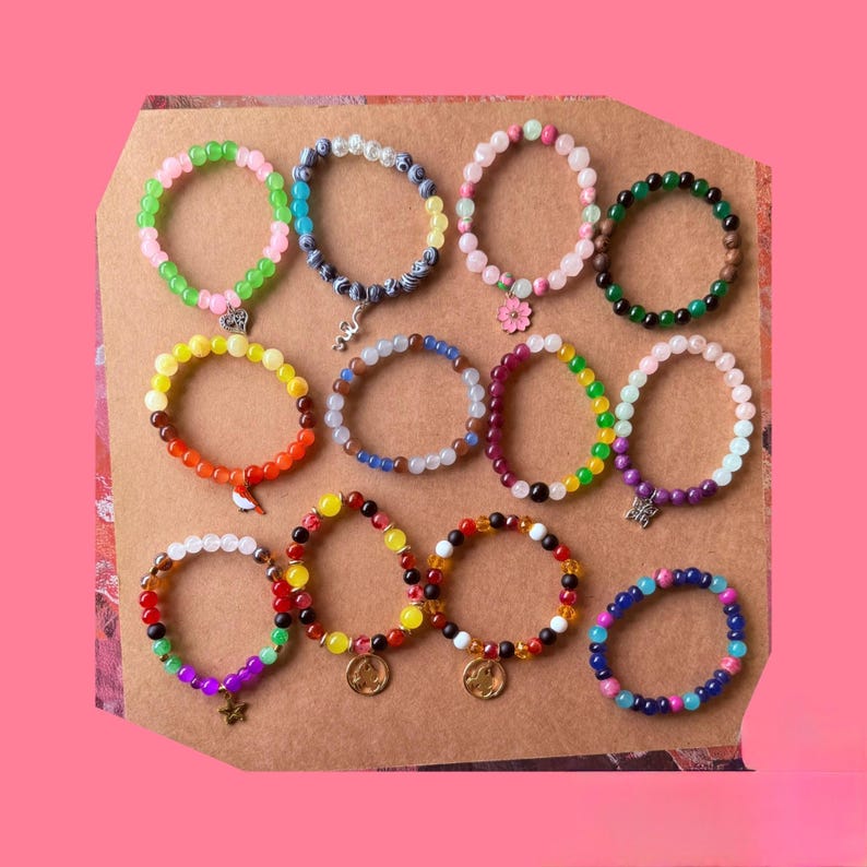 Unleash Your Inner Hashira! Demon Slayer Inspired Beaded Bracelets - Etsy
