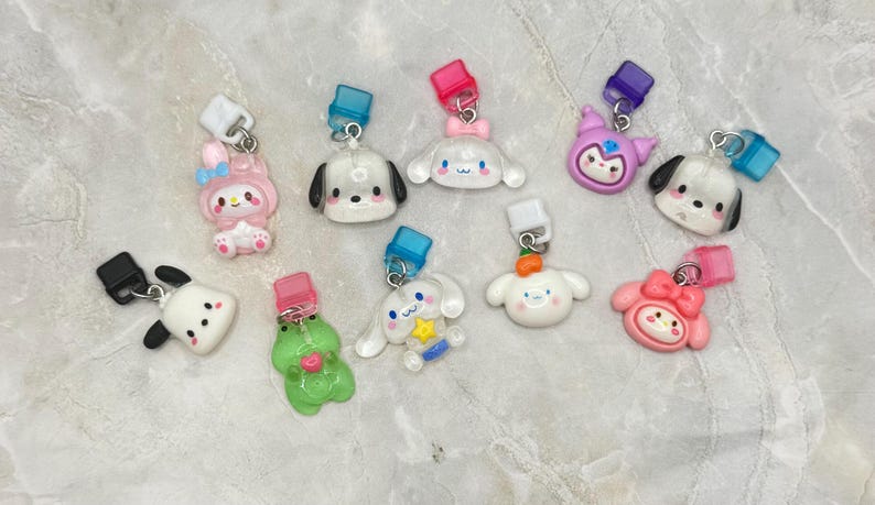 Kawaii Dust Plug Charms for Type C Devices - Etsy