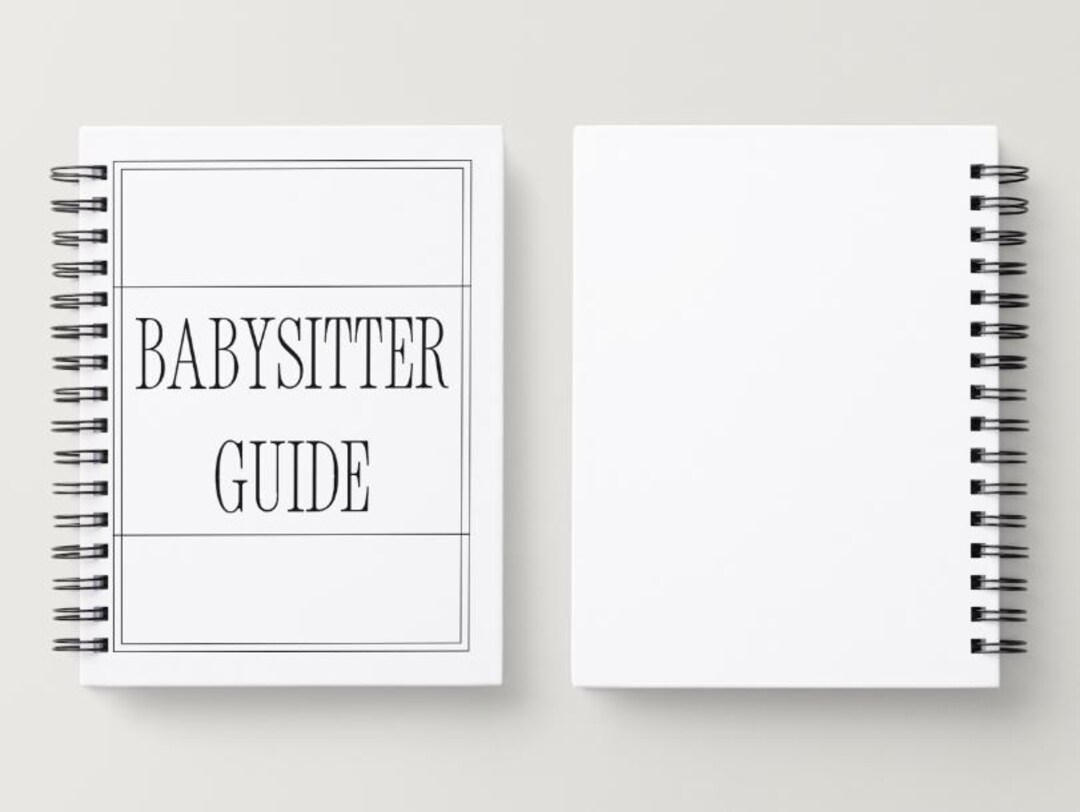Digital Babysitter Guide - Etsy