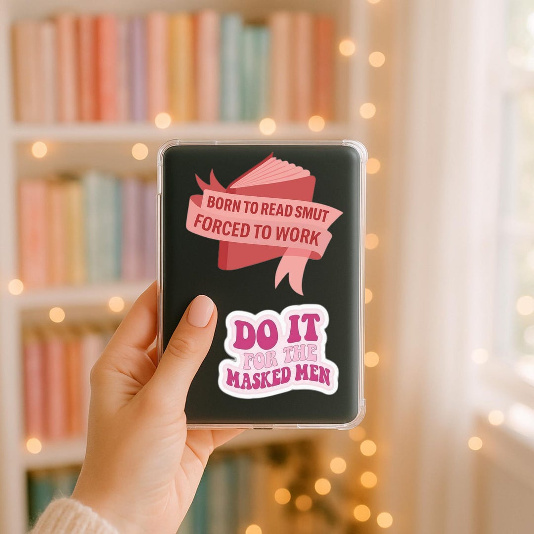 Funny Vinyl Sticker, Gift for Readers, Book Lover Sticker, Dark Romance ...