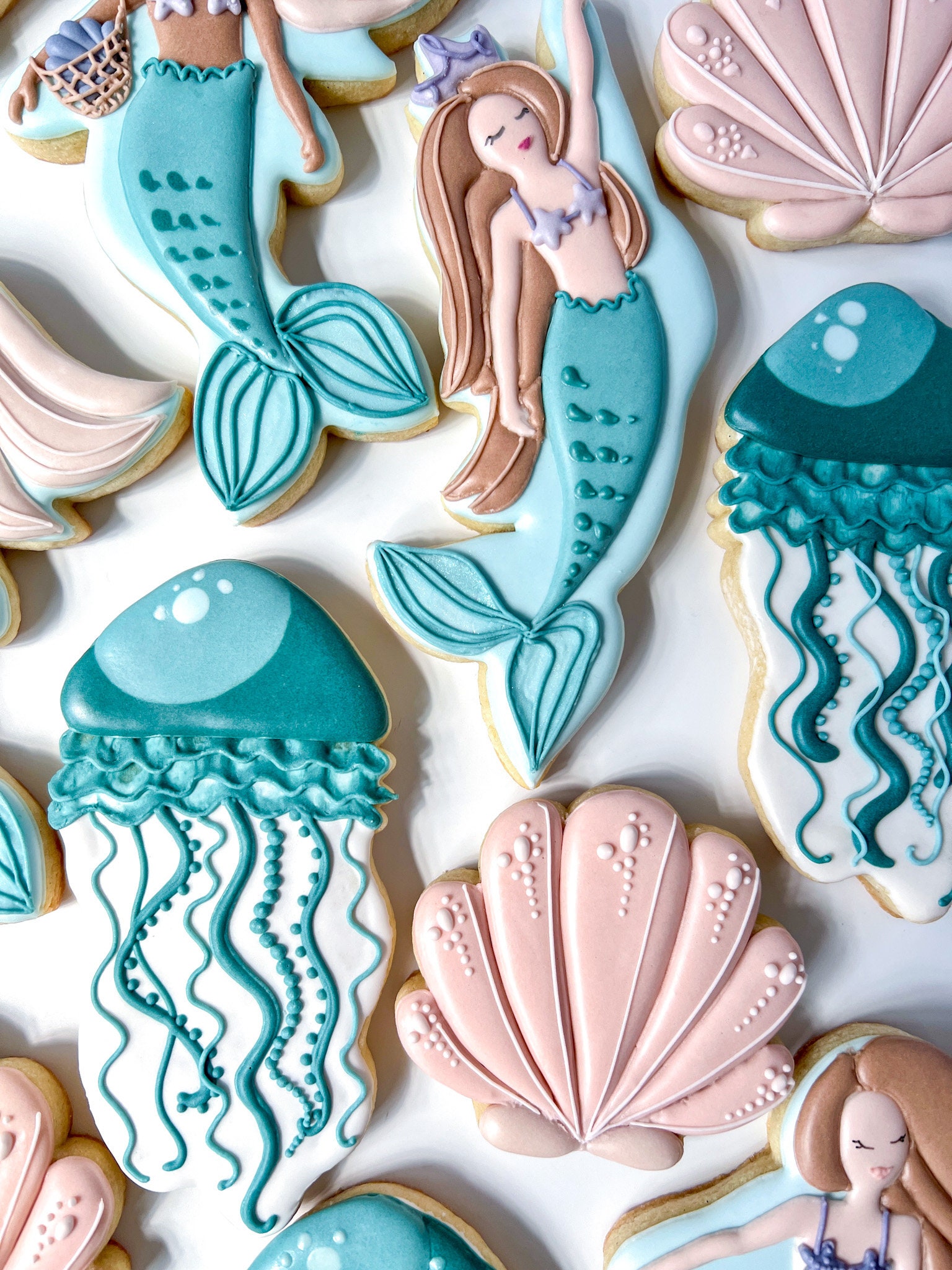 Jellyfish and Shell Cookie Cutter - Etsy