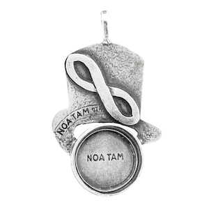 Medallion Necklace With the Running Man Medallion Hat Necklace Jewelry ...