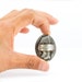 A Ring With A Running Man Coin Medallion-homemade Ring-one of Kind - - Etsy