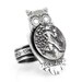 Coin Ring With the Running Man Coin Medallion on Owl Noa Tam Coin ...