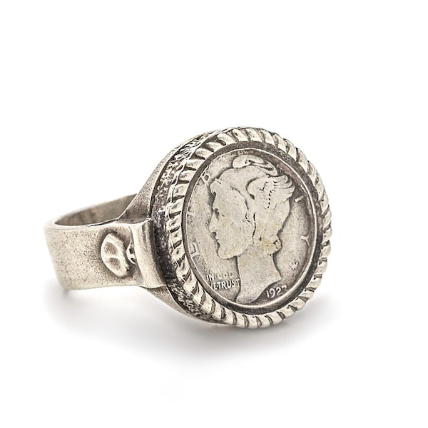 Dime Ring - Etsy