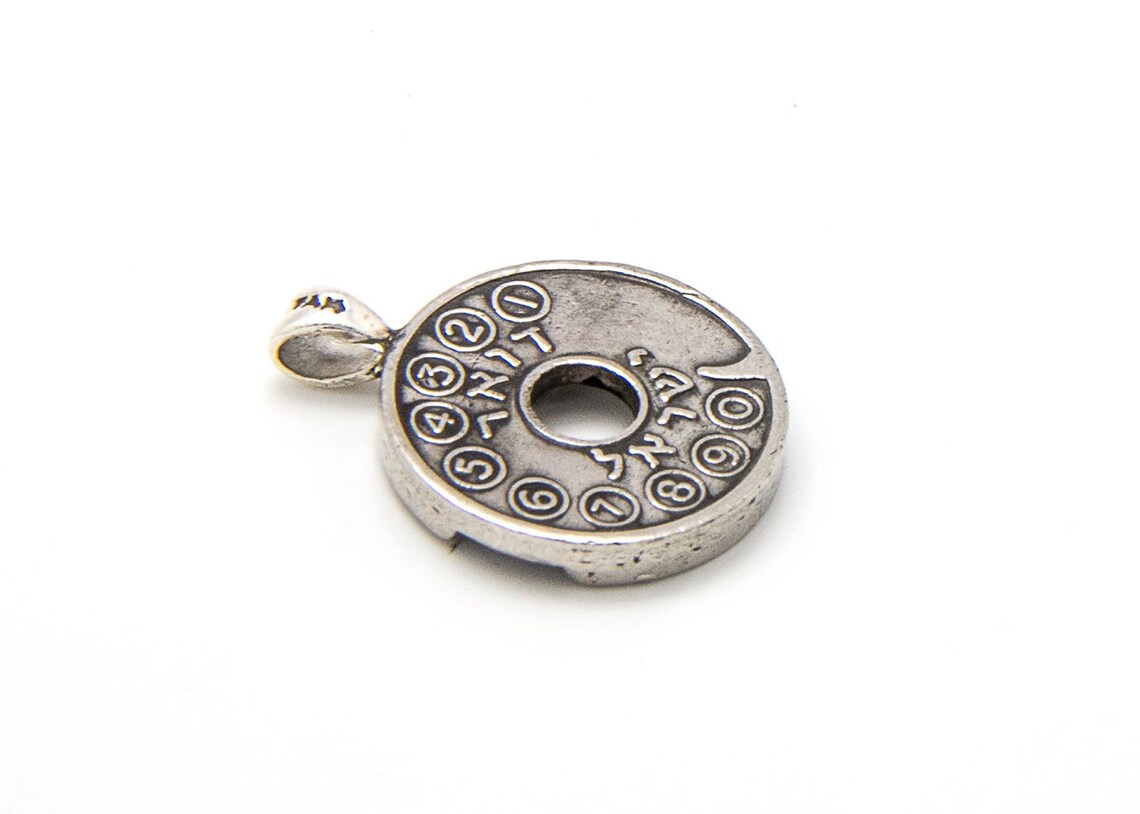 Coin Necklace Old Coin Necklace With the Telephone Token Coin Asimon of ...