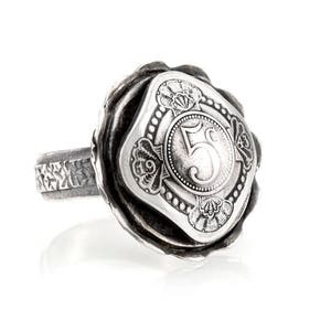 Coin Ring With the 5 Cent Coin of Netherlands - Etsy