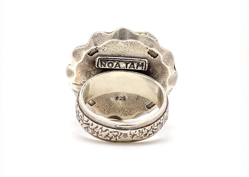 Old Coin Ring With the 3 Pence Coin of Great Britain - Etsy