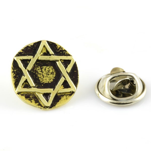 Star of David Lapel Pin - Etsy