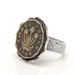 Old Coin Ring With the 3 Pence Coin of Great Britain - Etsy