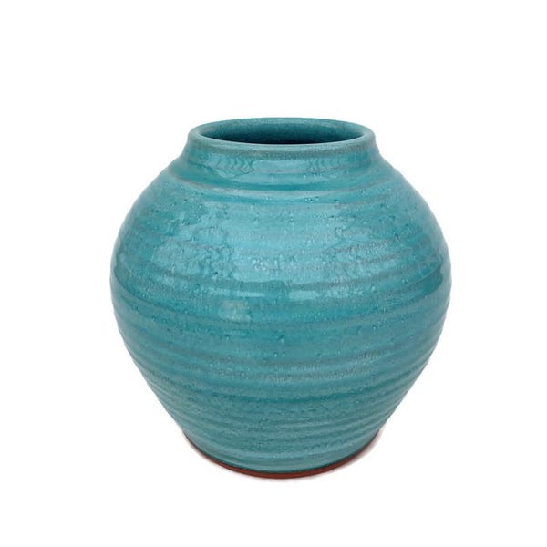 Turquoise Vase - Etsy