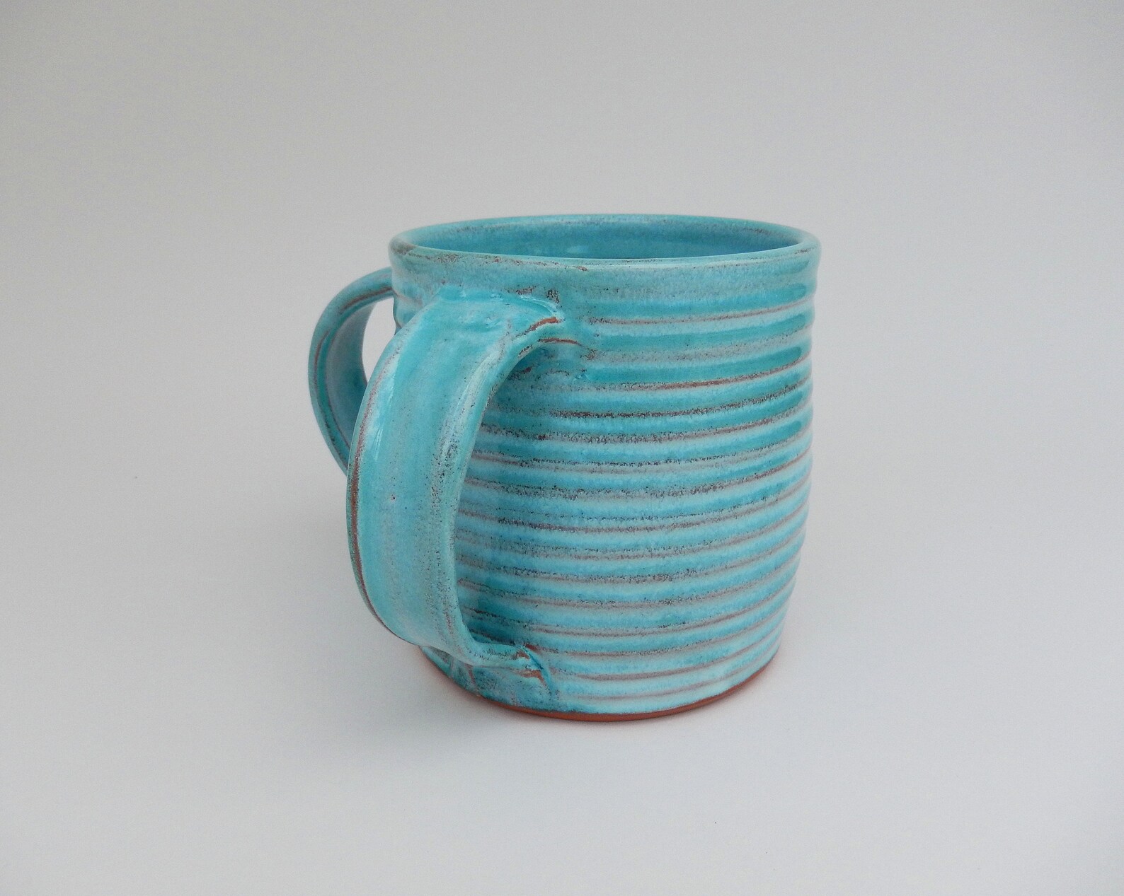 Large Washing Cup Turquoise Jewish Ceramic Netilat Yadayim | Etsy