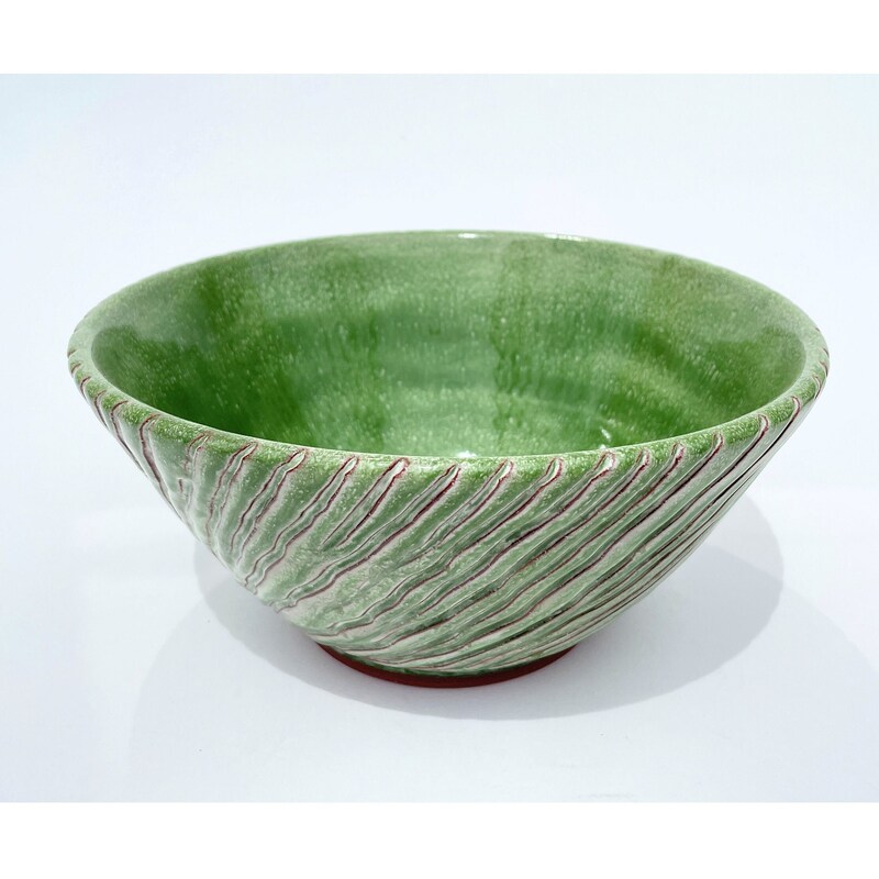 Green Ceramic Bowl - Etsy