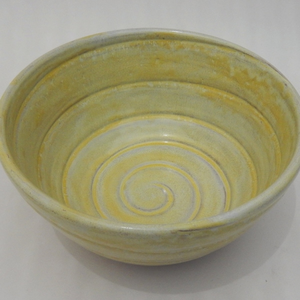 Yellow Ceramic Bowl - Etsy