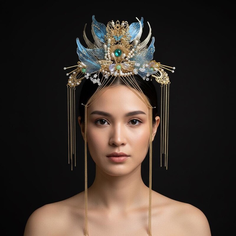 Chinese Tiara - Etsy