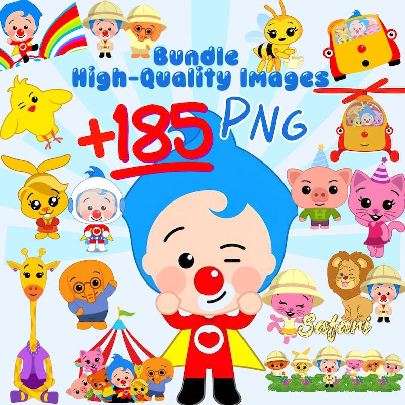 Plim Plim Characters Png - Etsy