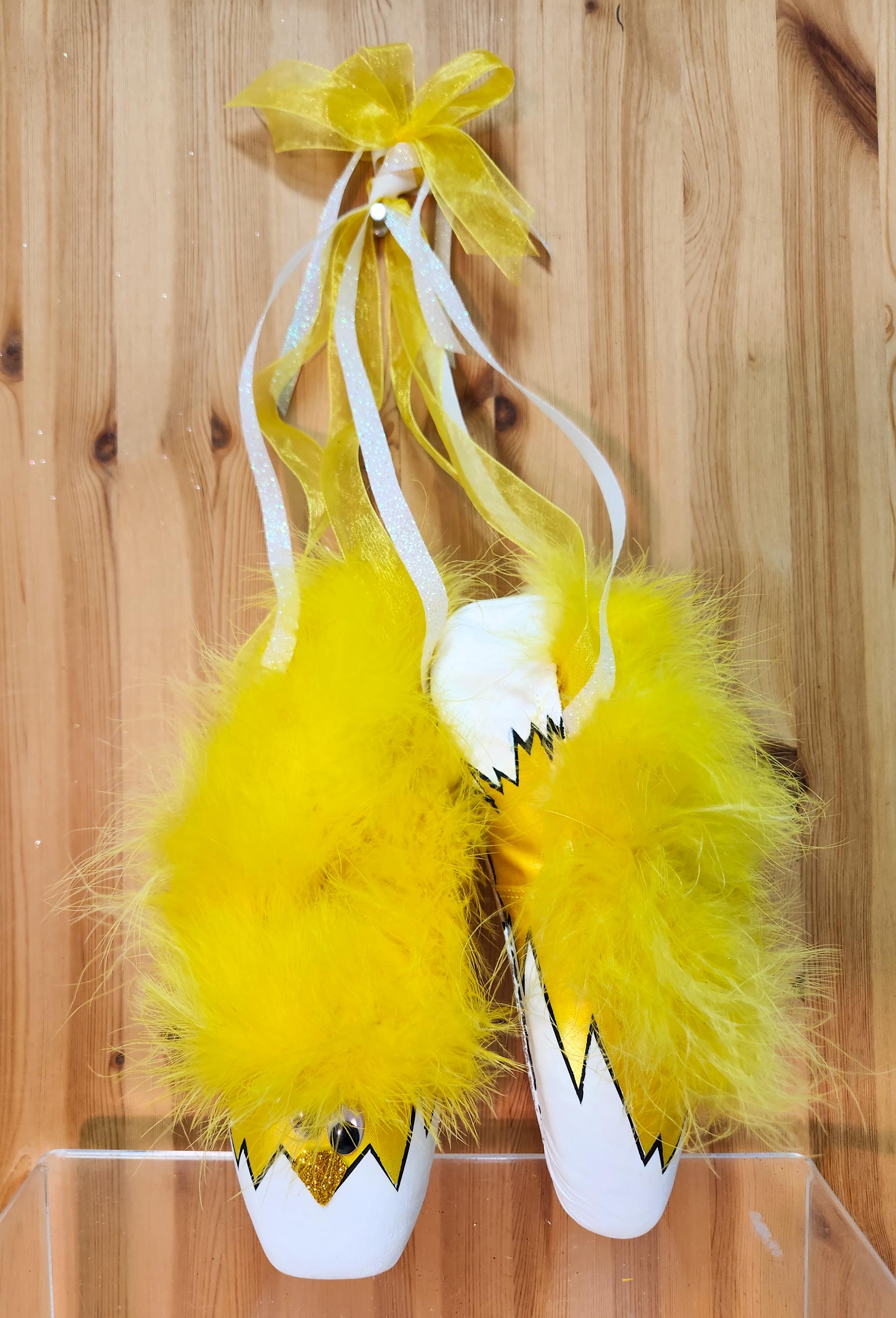 Custom Hand-decorated Easter & Spring Pointe Shoes (1 Pair) - Etsy