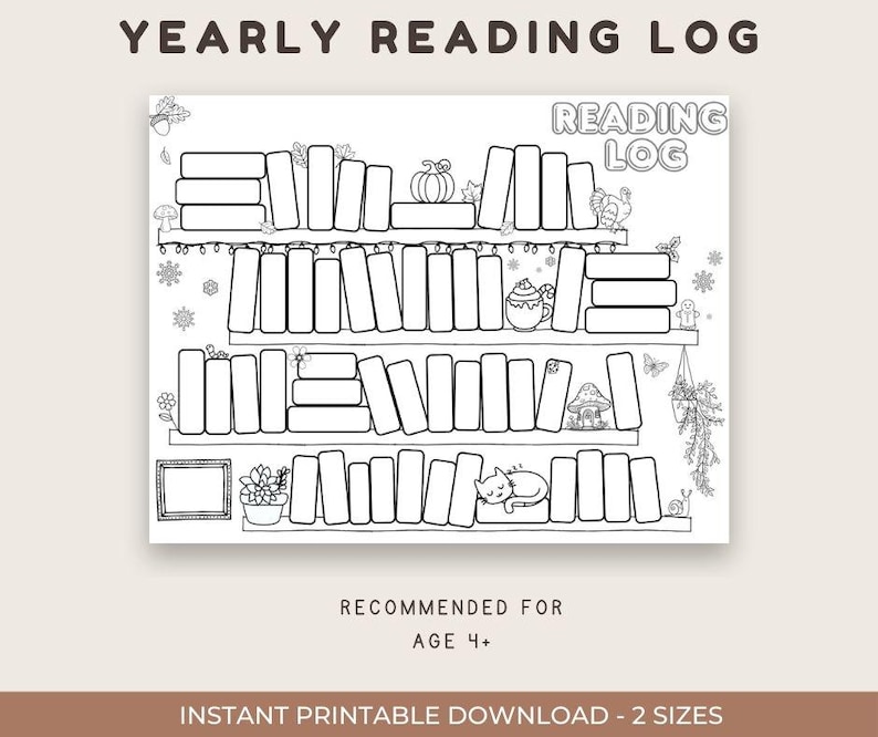 Reading Log Printable | Book Tracker | Homeschool Resources | Cozy ...