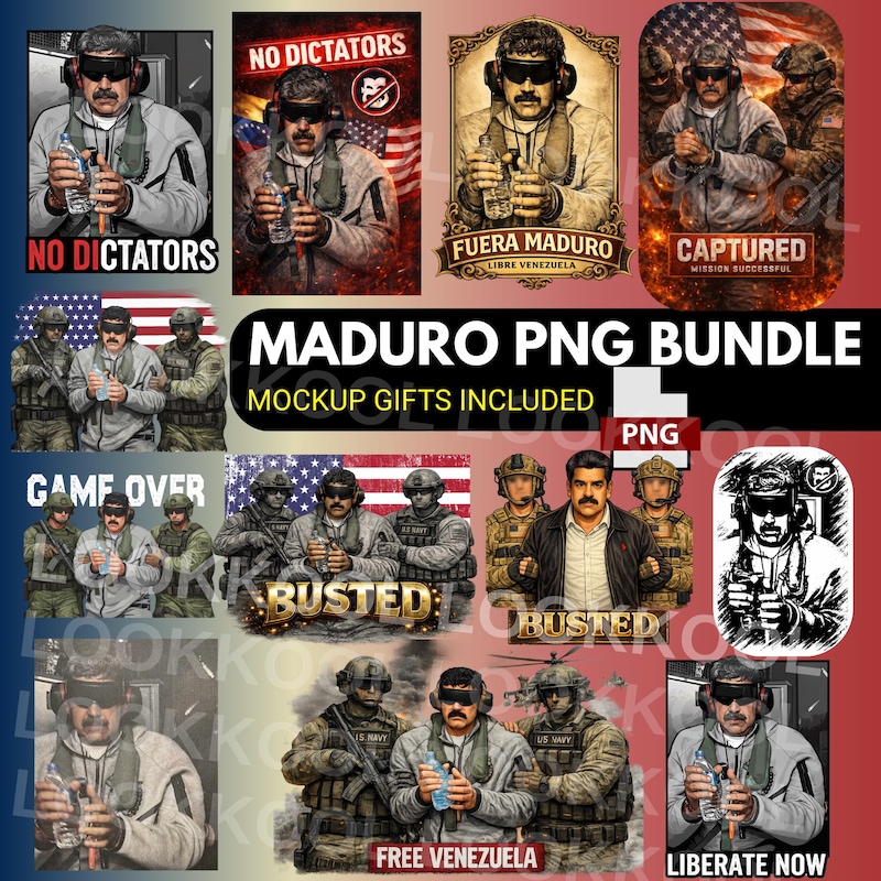 Trump Venezuela Png - Etsy UK