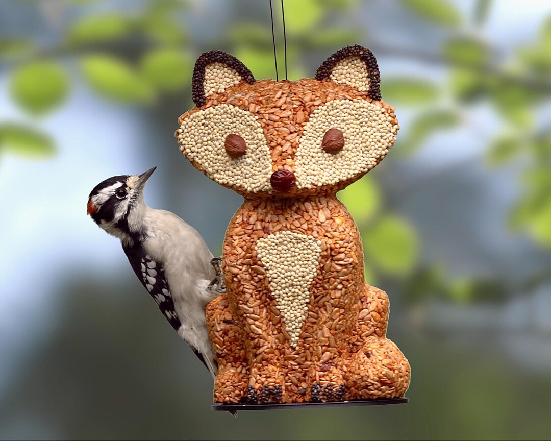 Handmade Fox Bird Seed Feeder: Edible Bird Lover Gift for Christmas - Etsy