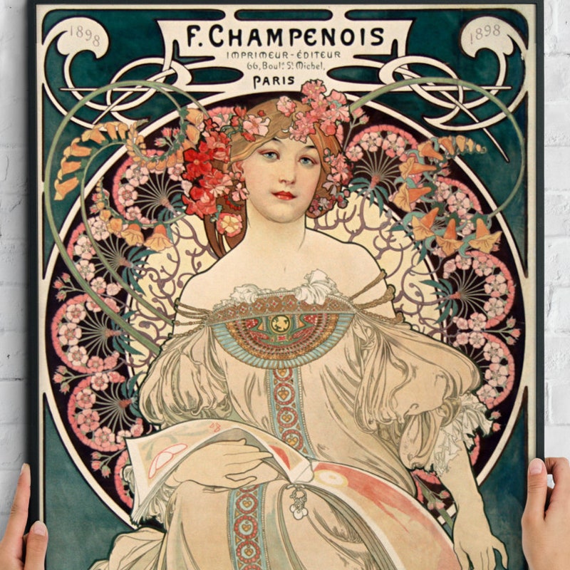 Art Nouveau Posters - Etsy