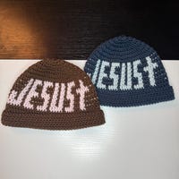 Crochet “jesus” Beanie - Etsy
