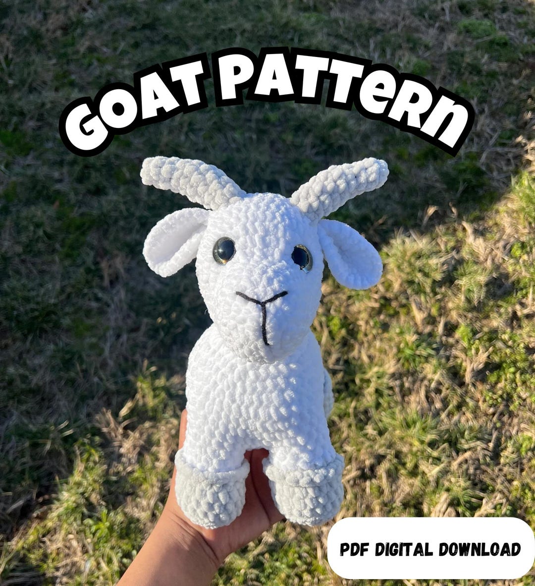 Goat Crochet Pattern | PDF Download - Etsy