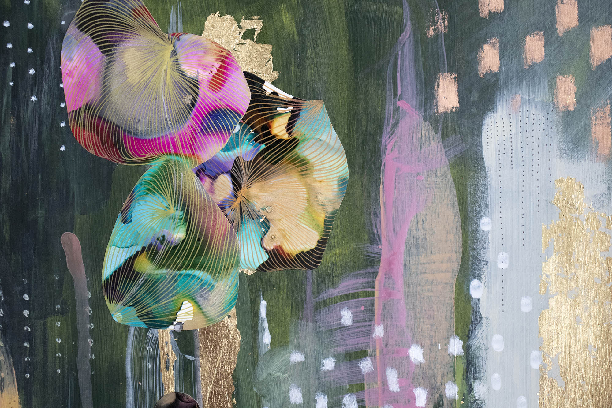 Intimacy Encountered Original Abstract Mixed Media Collage - Etsy