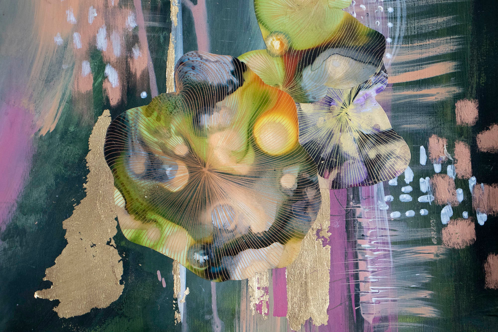 Intimacy Encountered Original Abstract Mixed Media Collage - Etsy