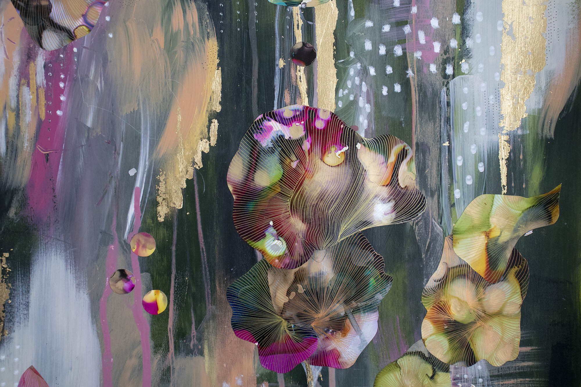 Intimacy Encountered Original Abstract Mixed Media Collage - Etsy